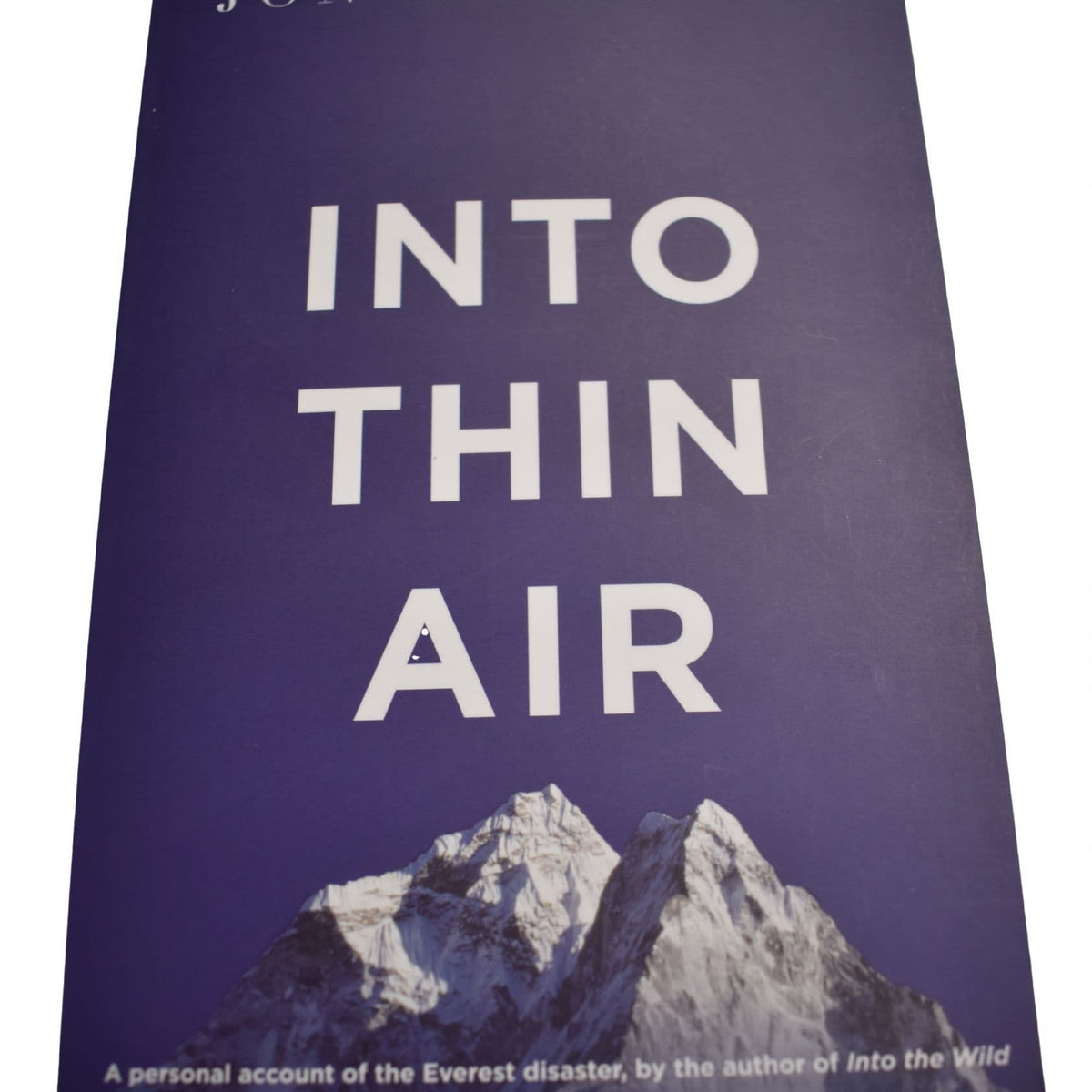 Into Thin Air Book By Jon Krakauer – Preppers Shop UK