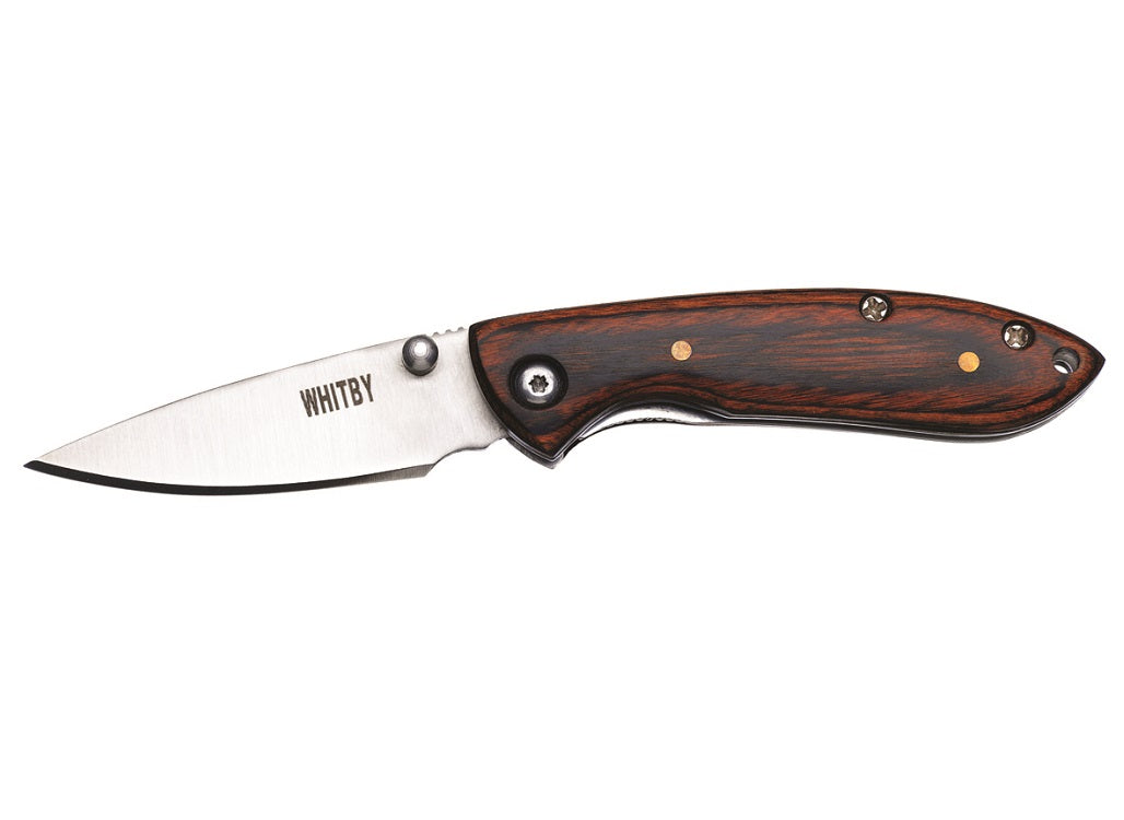 Whitby Pakkawood Lock Knife (1.75") – Preppers Shop UK