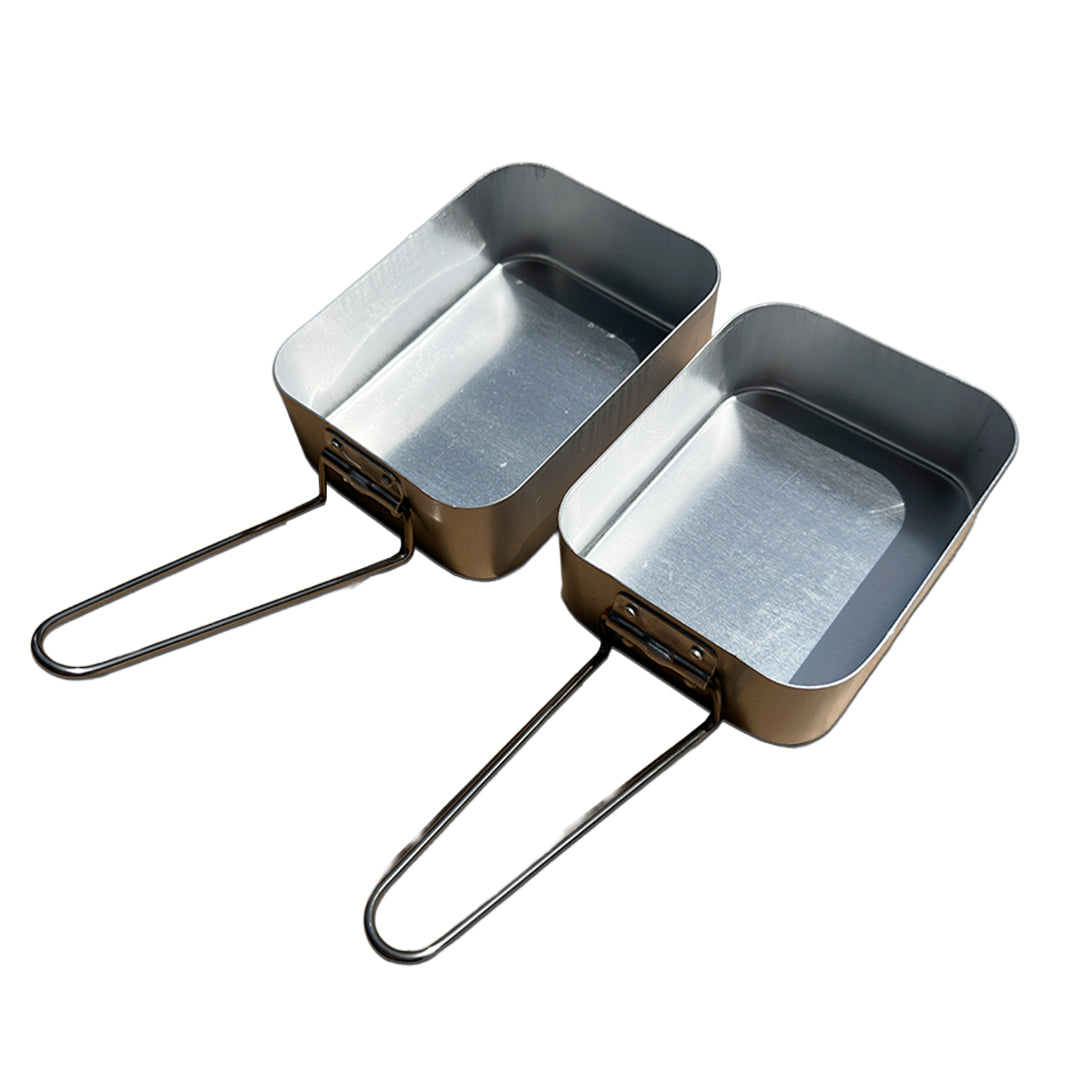 2 x Aluminium Mess Tins – Preppers Shop UK