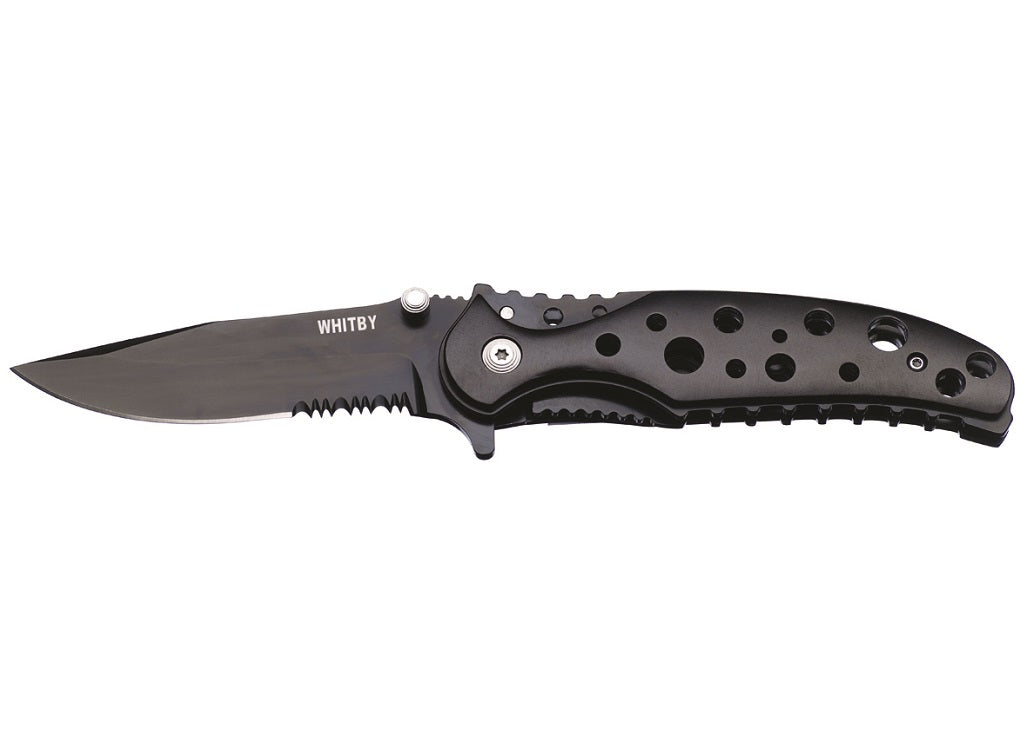 Whitby Black Lock Knife (3.25") – Preppers Shop UK