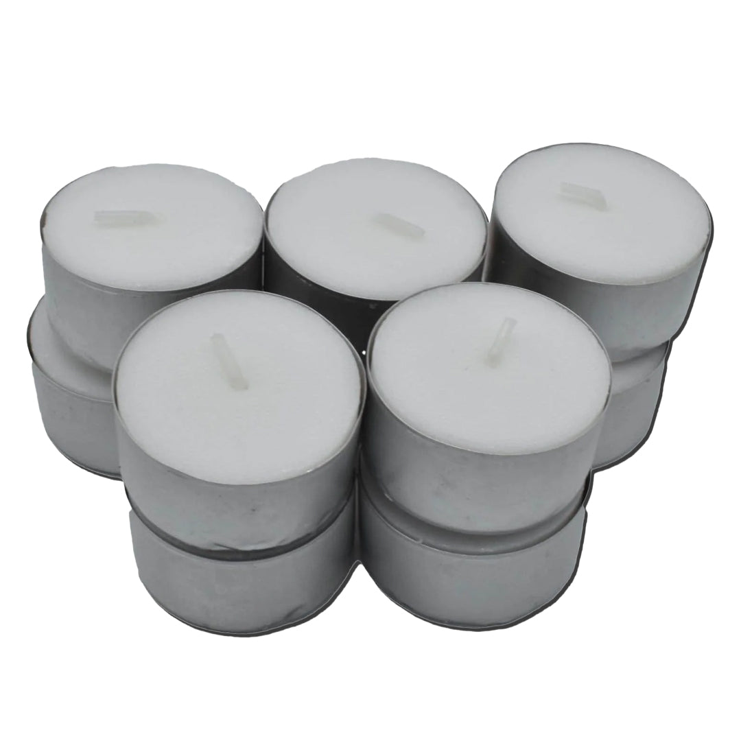 8 Hour Tea Light Candles - Pack of 10 – Preppers Shop UK
