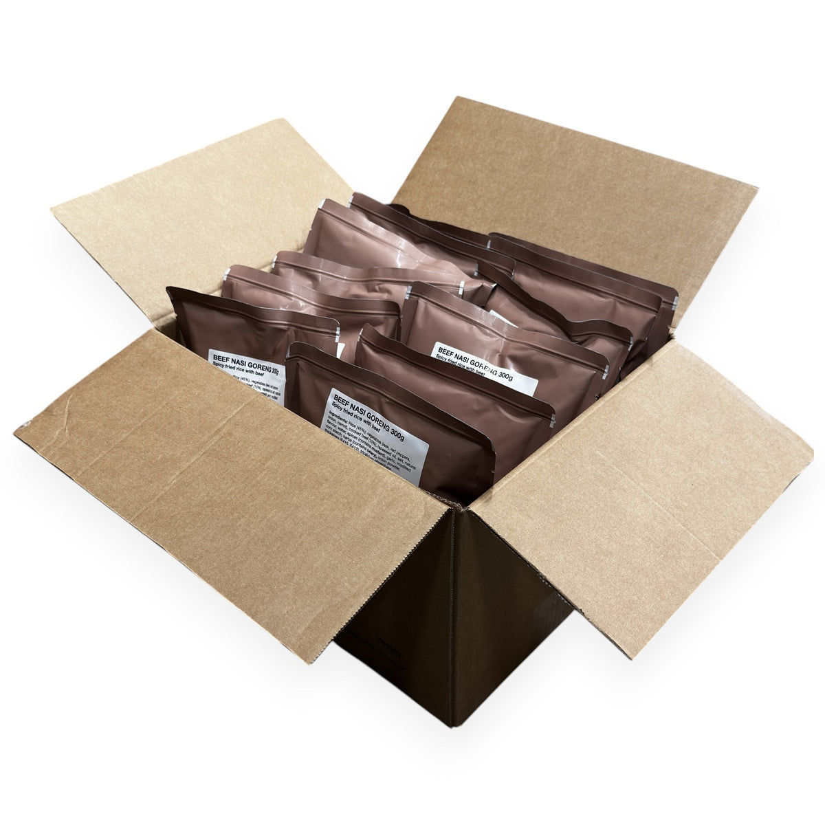 BULK BUY - British Military Ration Main Meal Pouch - Beef Nasi Goreng ...