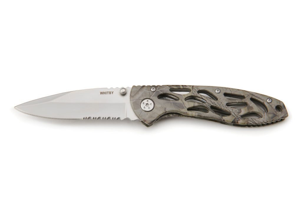 Whitby Camo Lock Knife (3.5") – Preppers Shop UK