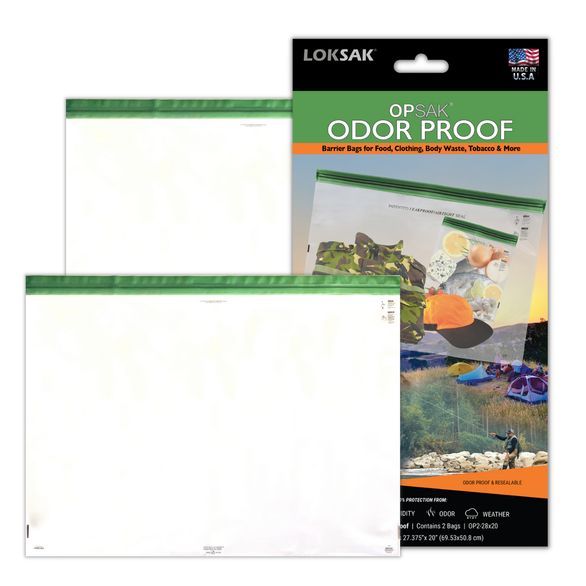 Loksak Opsak 28x20 Inch - 2 Pack Bag – Preppers Shop UK