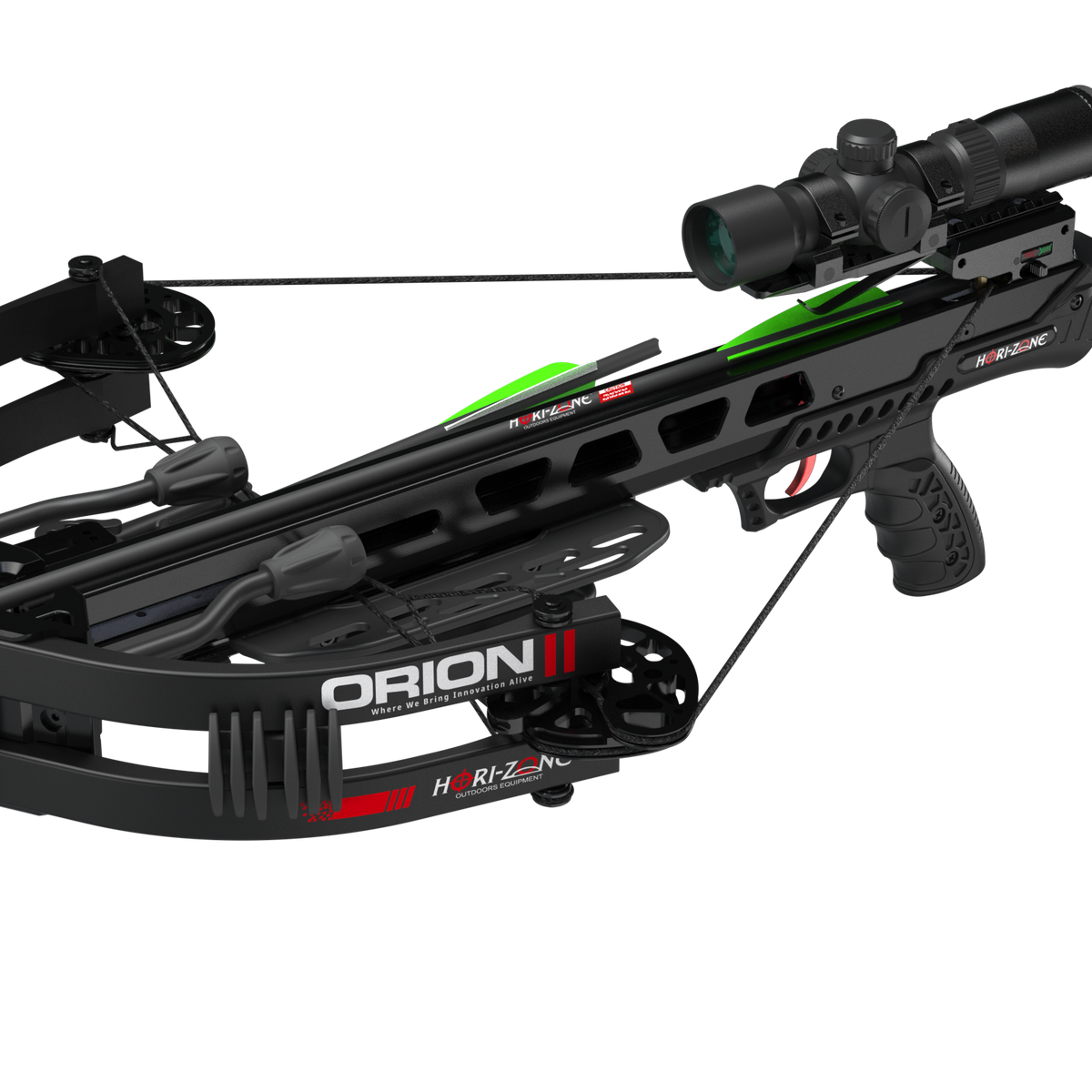 Hori-Zone Orion 2 205lb Compound Crossbow Deluxe Kit - Black – Preppers ...