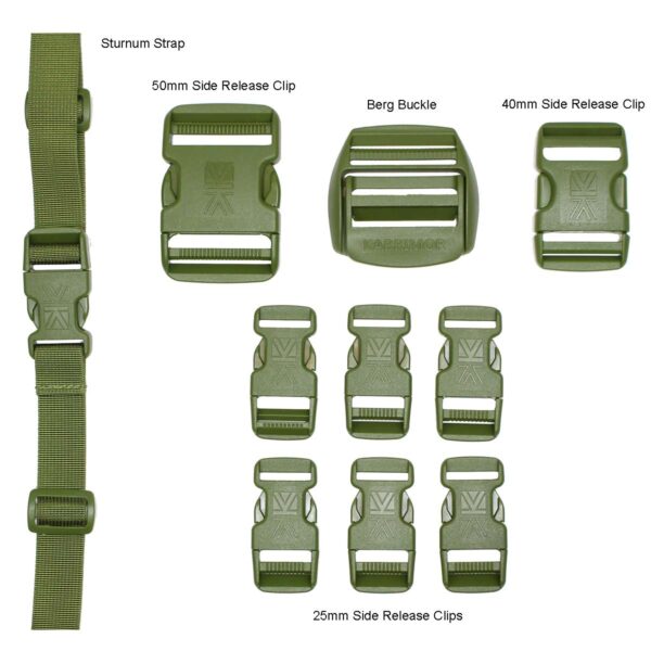 Karrimor SF Replacement Buckle Kits - 50mm Berg Buckle – Preppers Shop UK