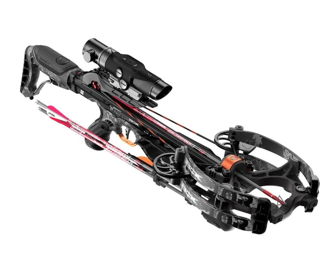Barnett Hyper Raptor BCX Compound Crossbow Kit with BuckOps X-Factor ...