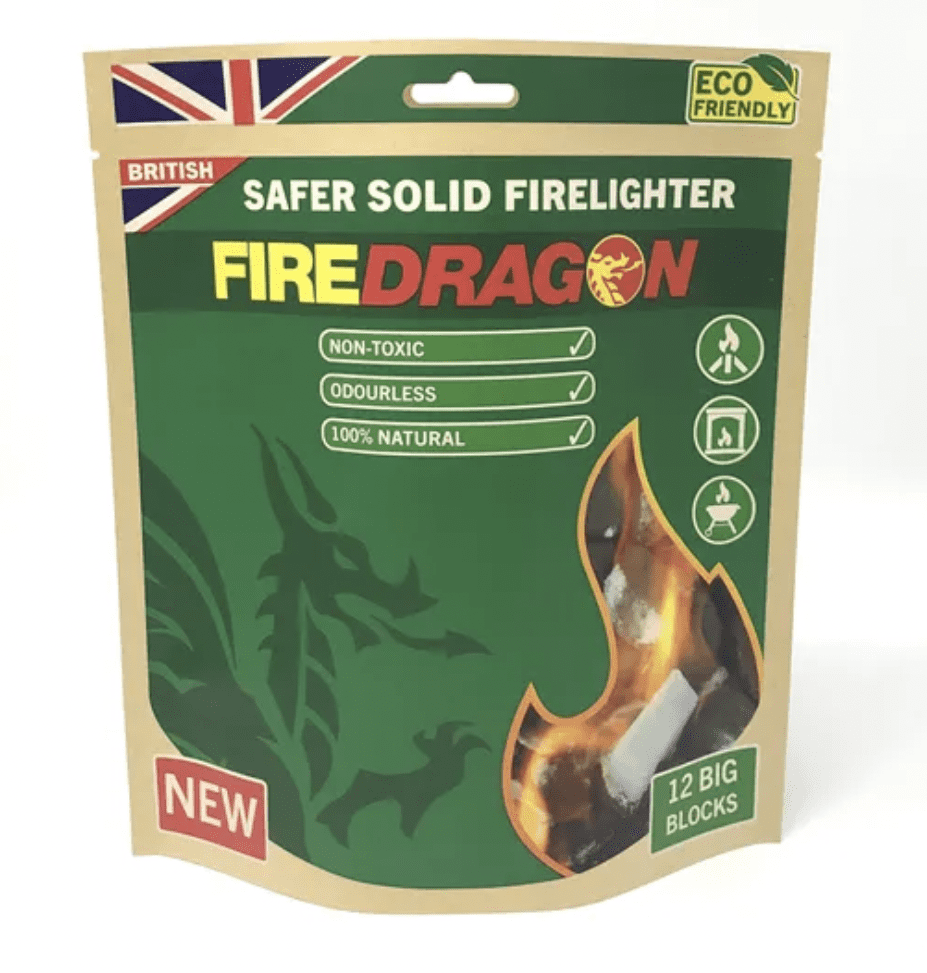 BCB FireDragon Solid Fuel Blocks - 12 Blocks – Preppers Shop UK