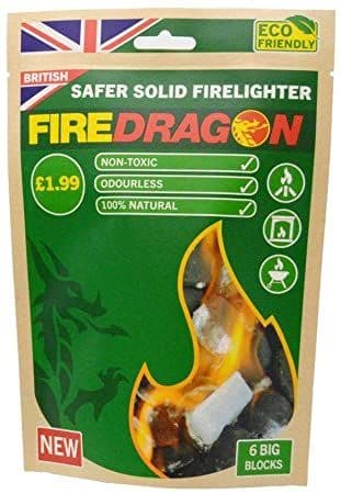 BCB FireDragon Solid Fuel Blocks - 6 Blocks – Preppers Shop UK