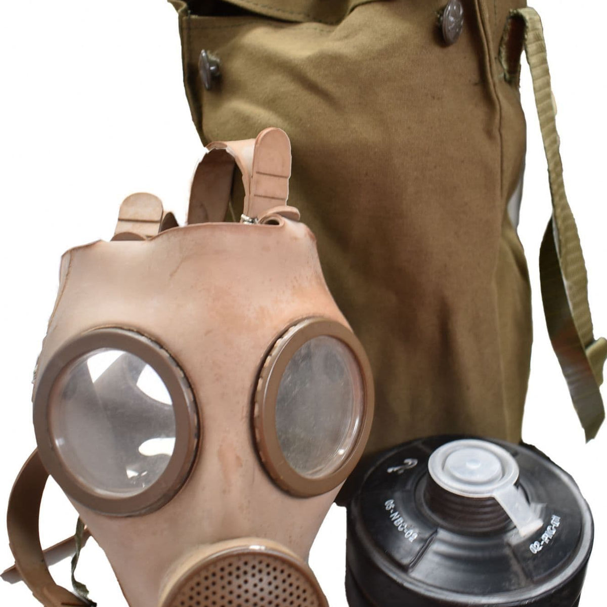 Belgian Military M51 Gas Mask With Filter & Bag – Preppers Shop UK