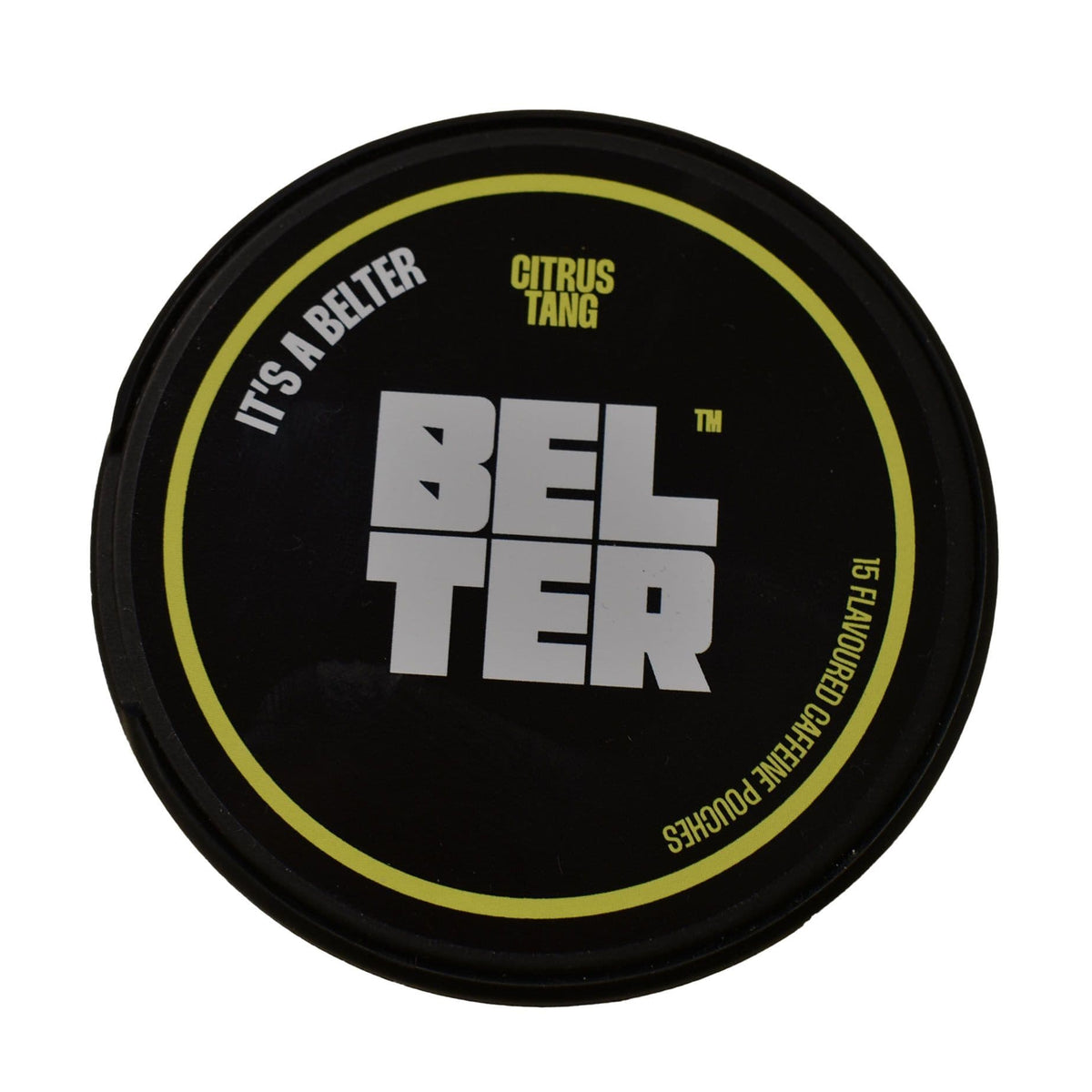 BELTER Caffeinated Pouches - Citrus Tang Flavour – Preppers Shop UK