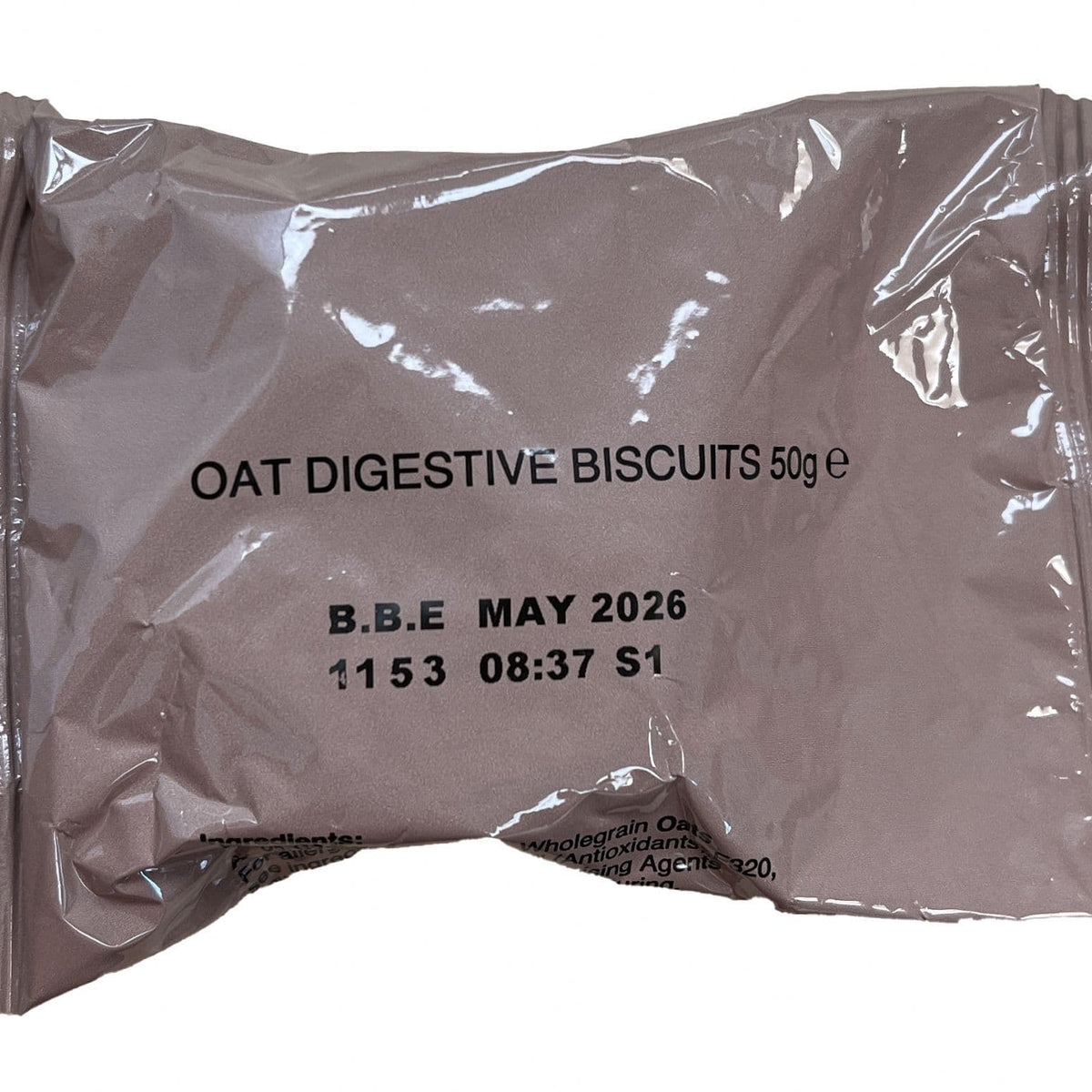 British Army Ration Pack Meal Pouch - Oat Digestive Biscuits – Preppers ...
