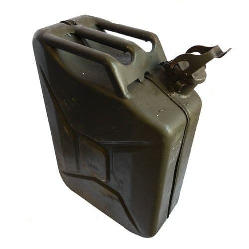 Genuine German Military 20L Metal Jerry Can - NEW Preppers Survival UK ...
