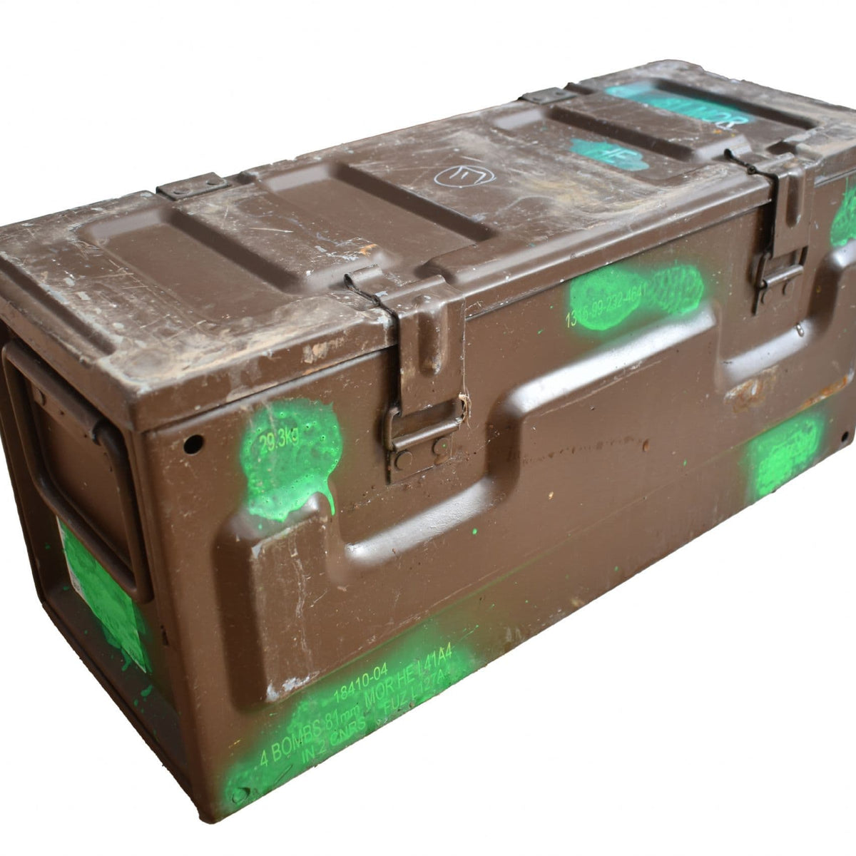 British Military B192 MK1 81 Mortar Large Ammo Box – Preppers Shop UK