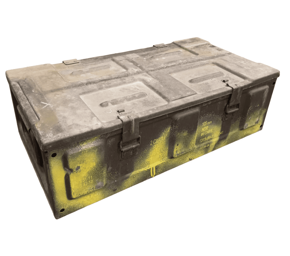 British Military C374 Large Metal Ammo Box – Preppers Shop UK