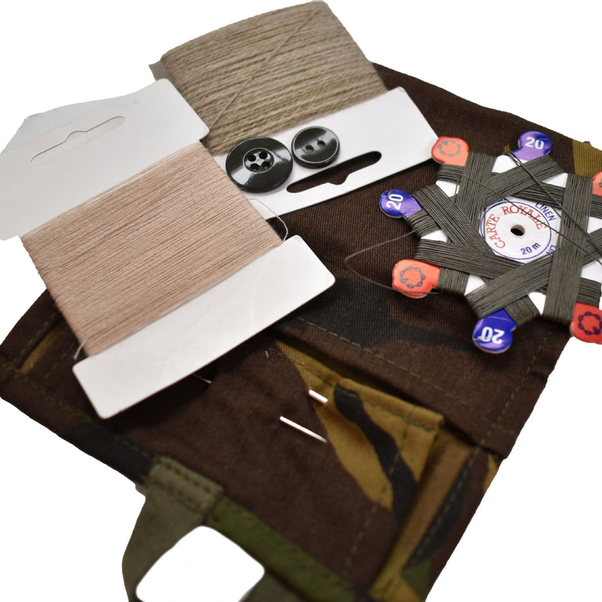 British Military DPM Camo Basic Sewing Kit – Preppers Shop UK