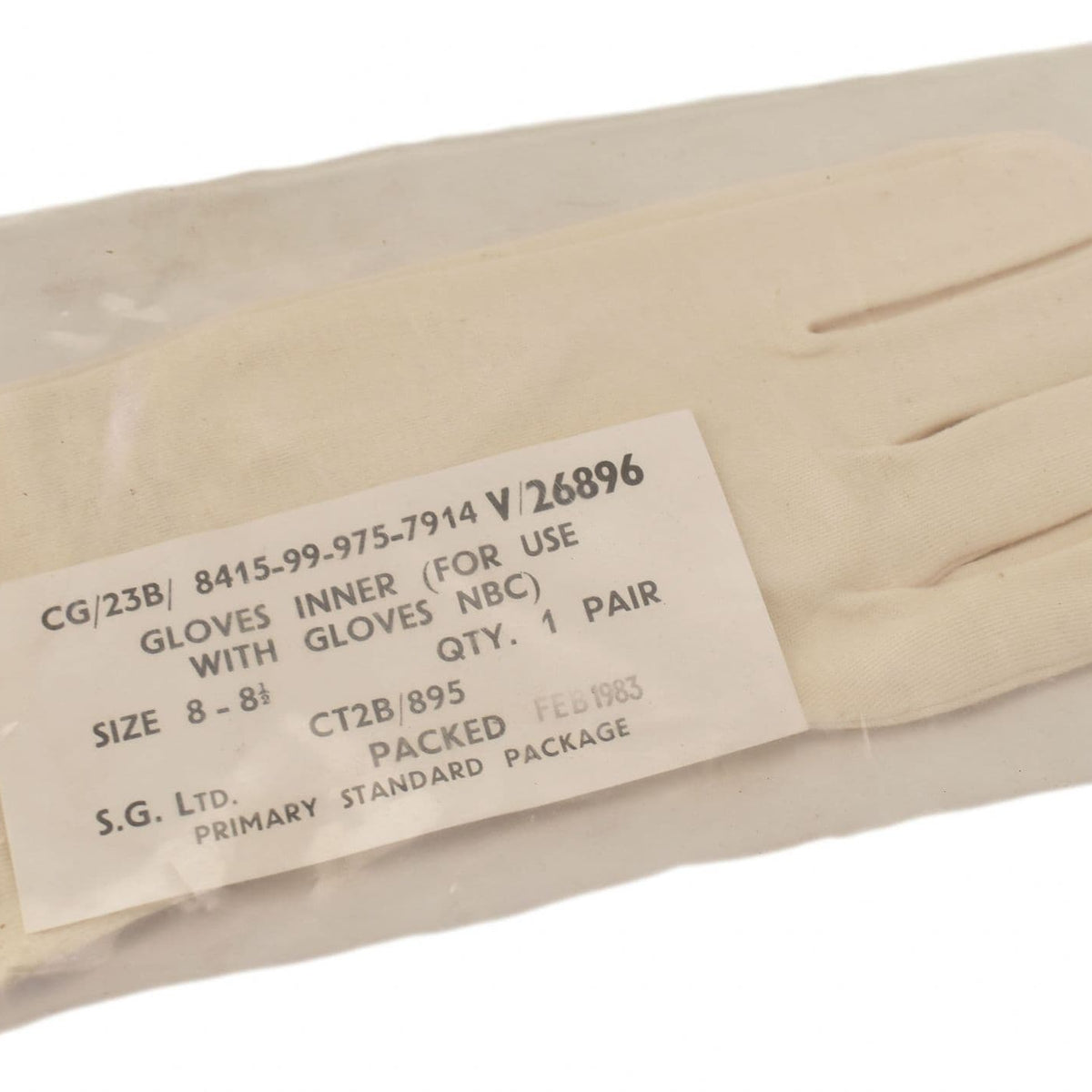 British Military NBC Inner Gloves – Preppers Shop UK
