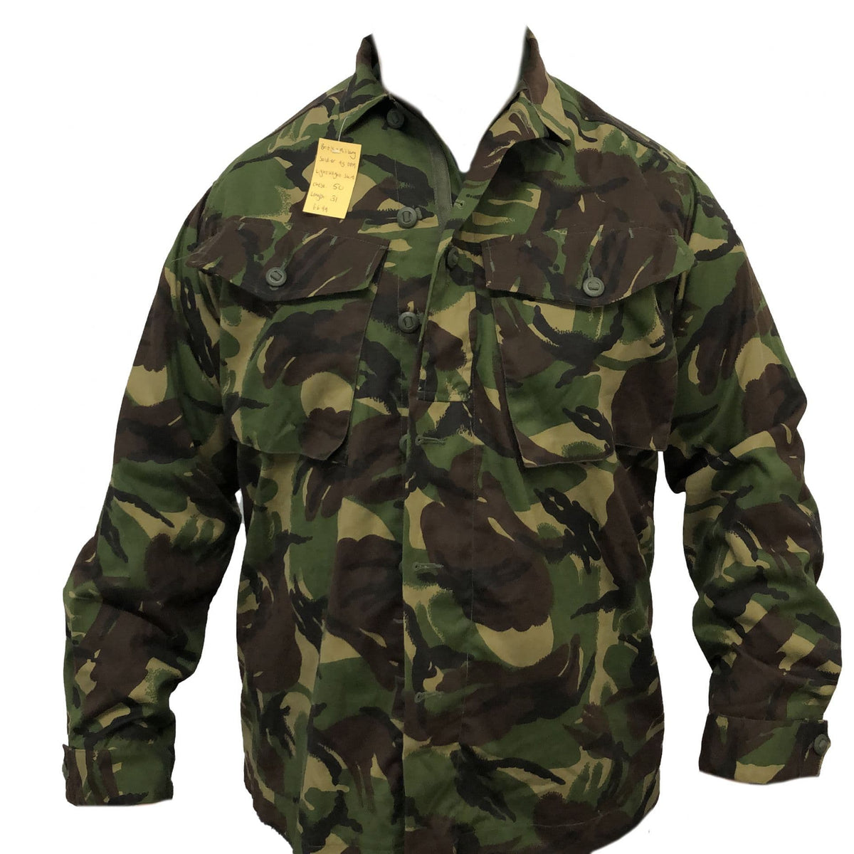 British Military Soldier 95 DPM Lightweight Shirt – Preppers Shop UK