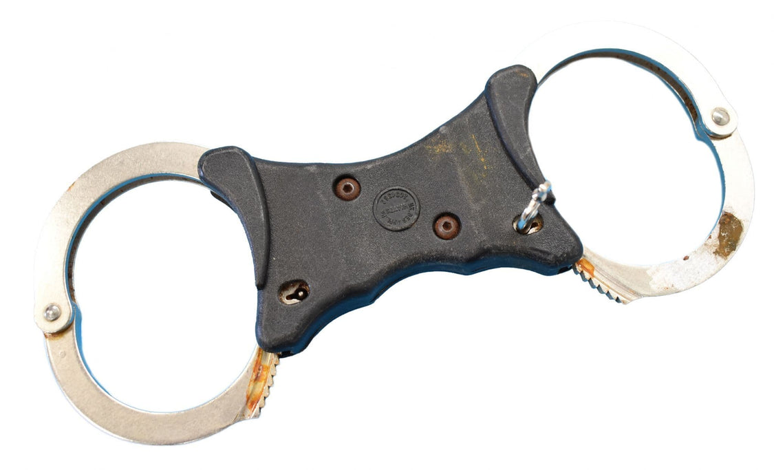 British Police Rigid Speedcuffs Handcuffs With Key – Preppers Shop UK
