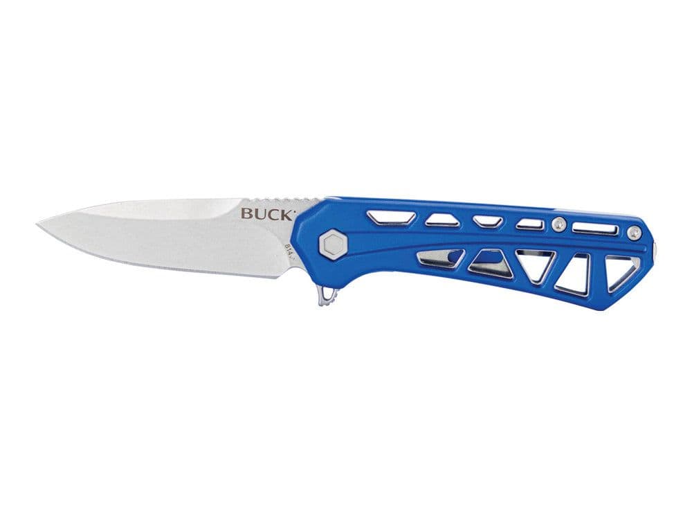 Buck 814 Mini Trace Knife - Blue | Preppers Shop UK