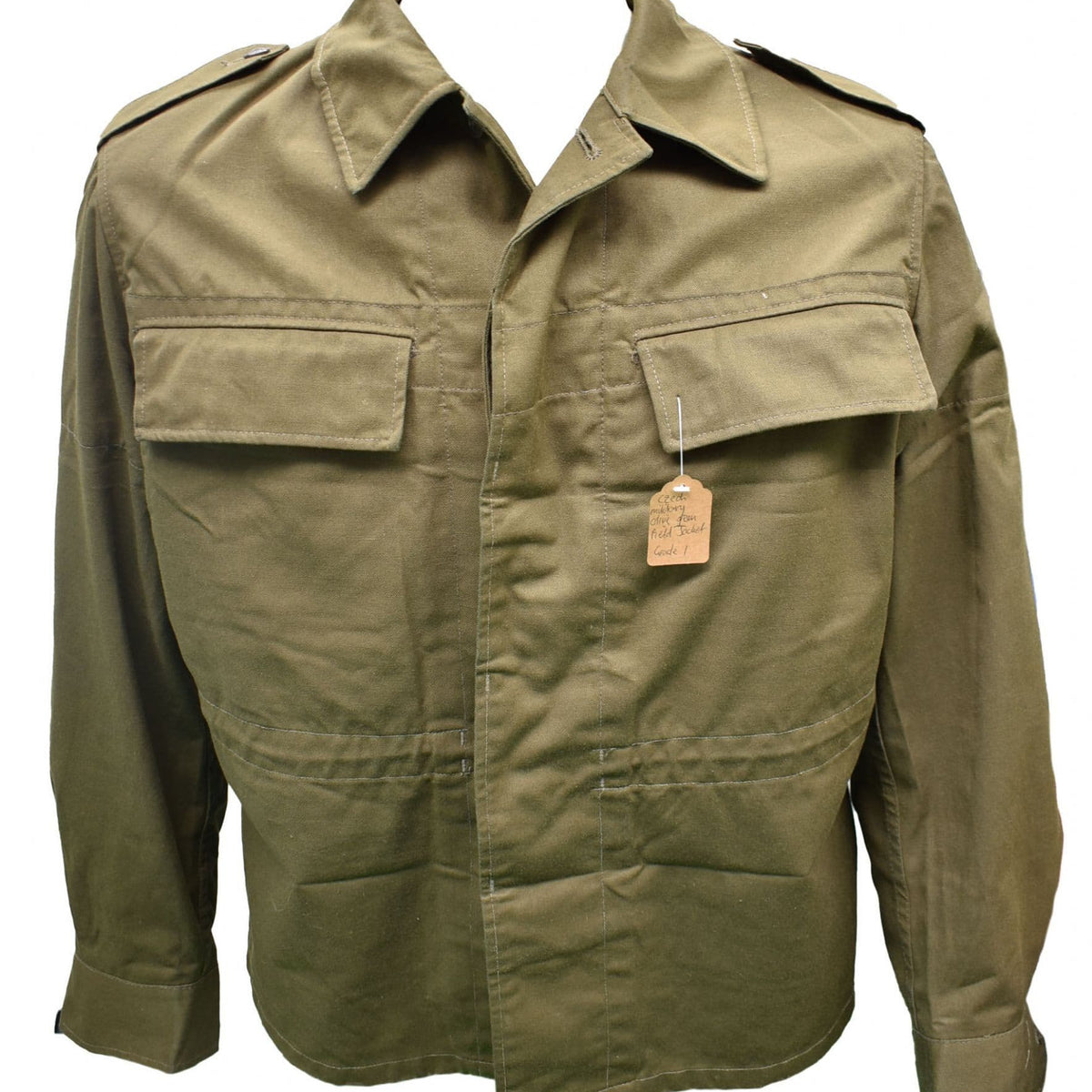 Czech Military Olive Green Field Jacket – Preppers Shop UK