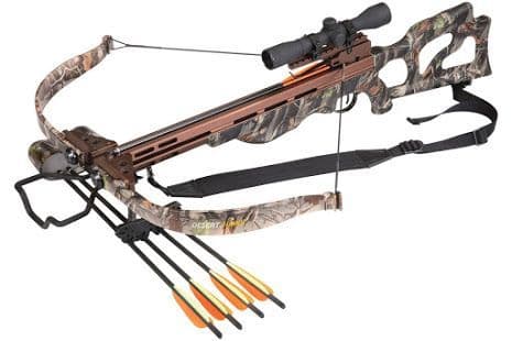 EK Archery 225lb Desert Hawk Recurve Crossbow Kit – Preppers Shop UK