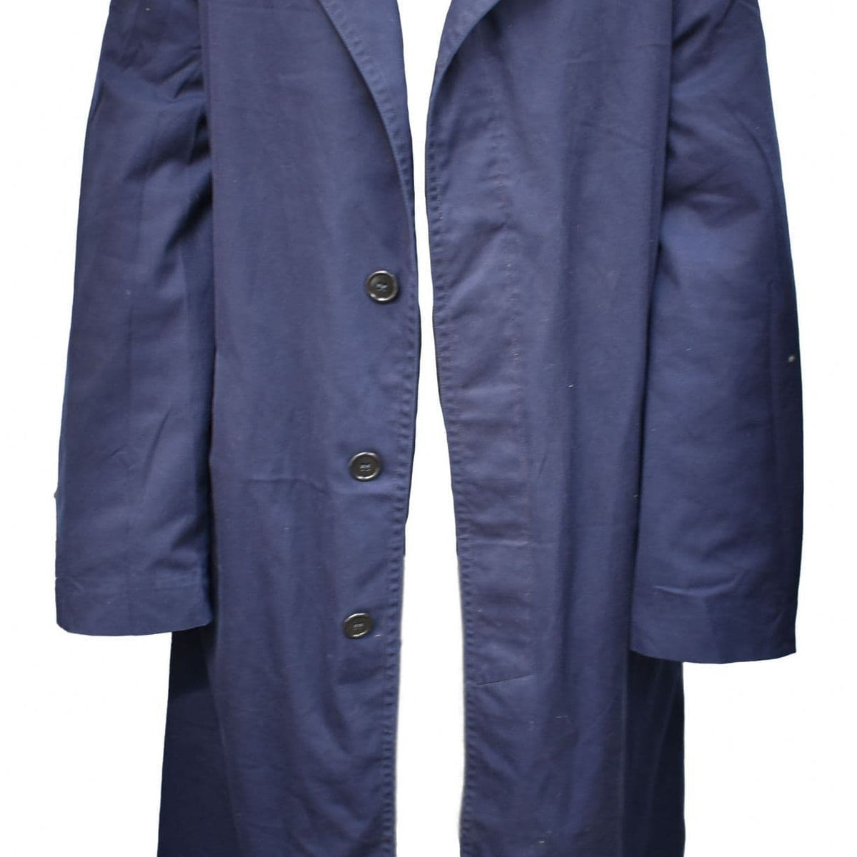 Ex Military Navy Blue Long Sleeve Coat Overall Jacket – Preppers Shop UK
