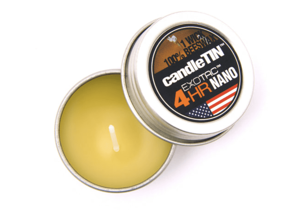 Exotac candleTIN Nano &3 pack& – Preppers Shop UK