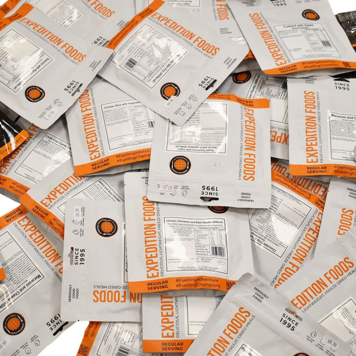 Expedition Foods 1 Month Freeze Dried Ration Meal Kit - 60 Meals ...