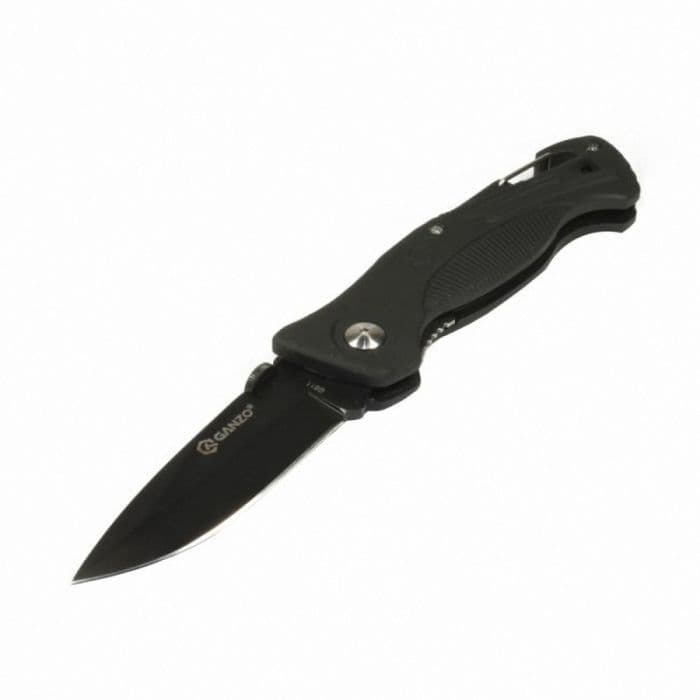Ganzo G611 Tactical Folding Lock Knife - Black – Preppers Shop UK