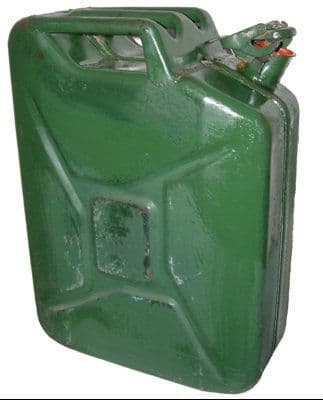 Genuine German Military 20l Jerry Can - Used Diesel – Preppers Shop UK
