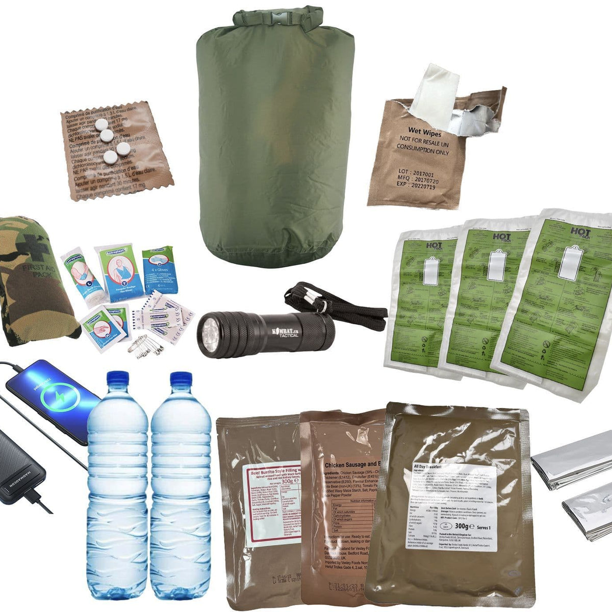 Government Recommended Emergency Preparedness Kit – Preppers Shop UK