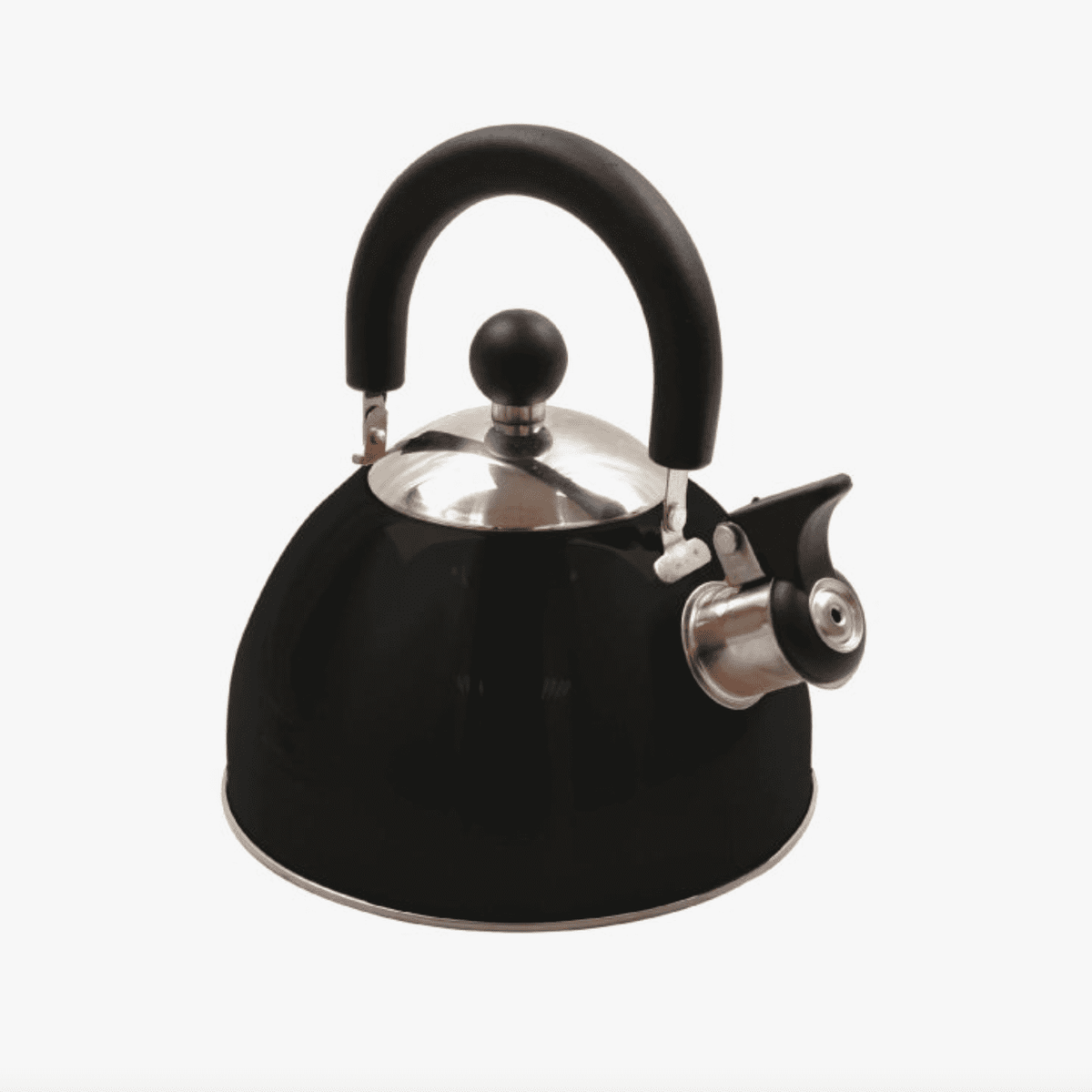 Highlander Deluxe Whistling Camping Kettle 2L - Black – Preppers Shop UK
