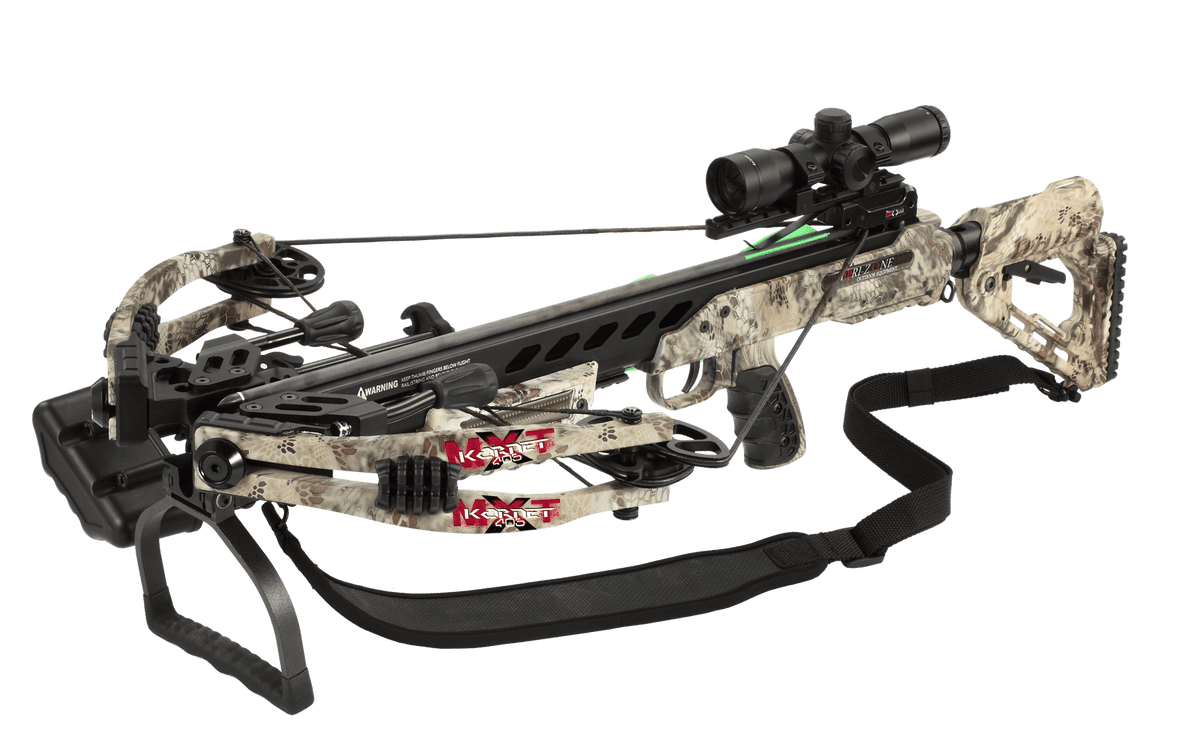 Hori-Zone Kornet MX-405 200lb Compound Crossbow Kit – Preppers Shop UK