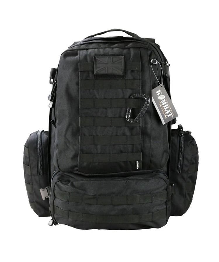 Kombat UK 60L Viking Patrol Pack Bag - Black – Preppers Shop UK