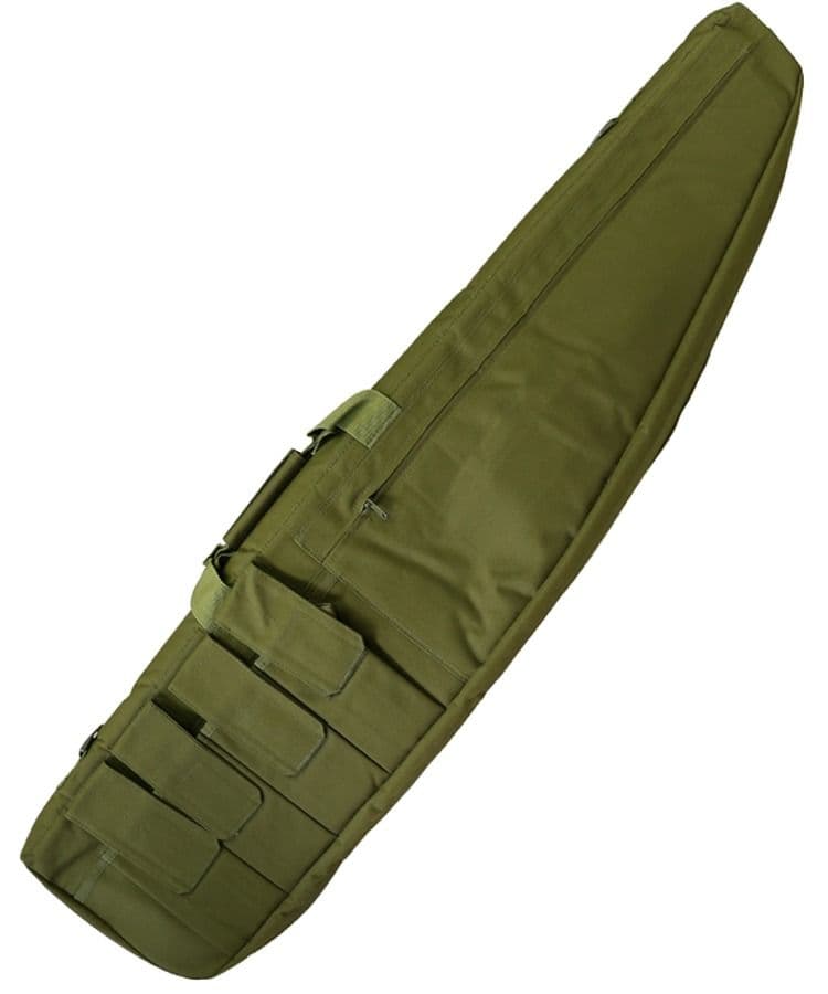 Kombat UK Elite Gun Case In Olive Green - Heavy-Duty Rifle Storage ...