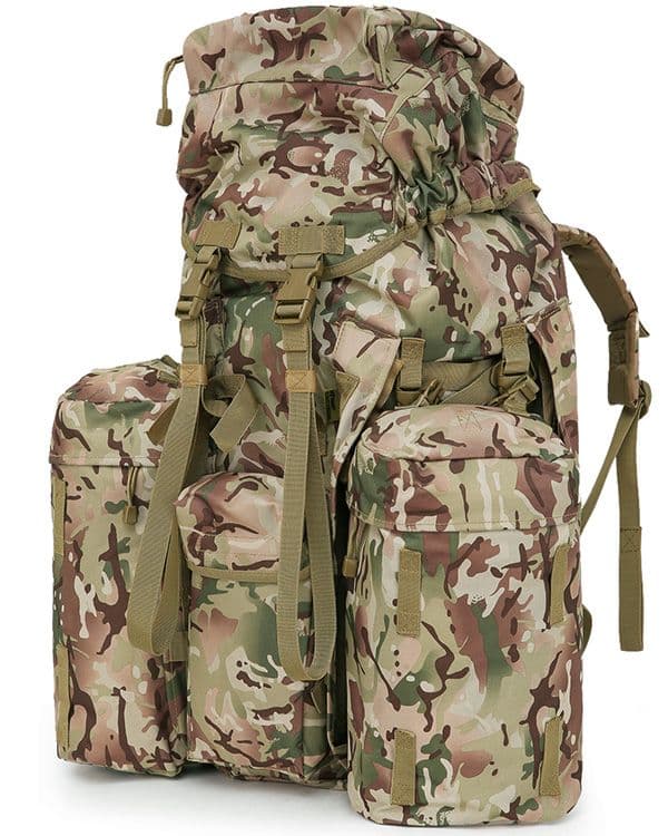 Kombat UK Full-Size Plce System 120 Litre Backpack - BTP | Preppers Shop UK