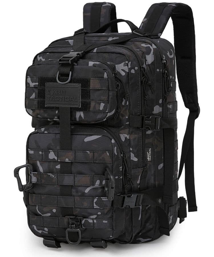 Kombat UK Hex-Stop Reaper Pack 40 Litre Backpack - BTP Black | Preppers ...
