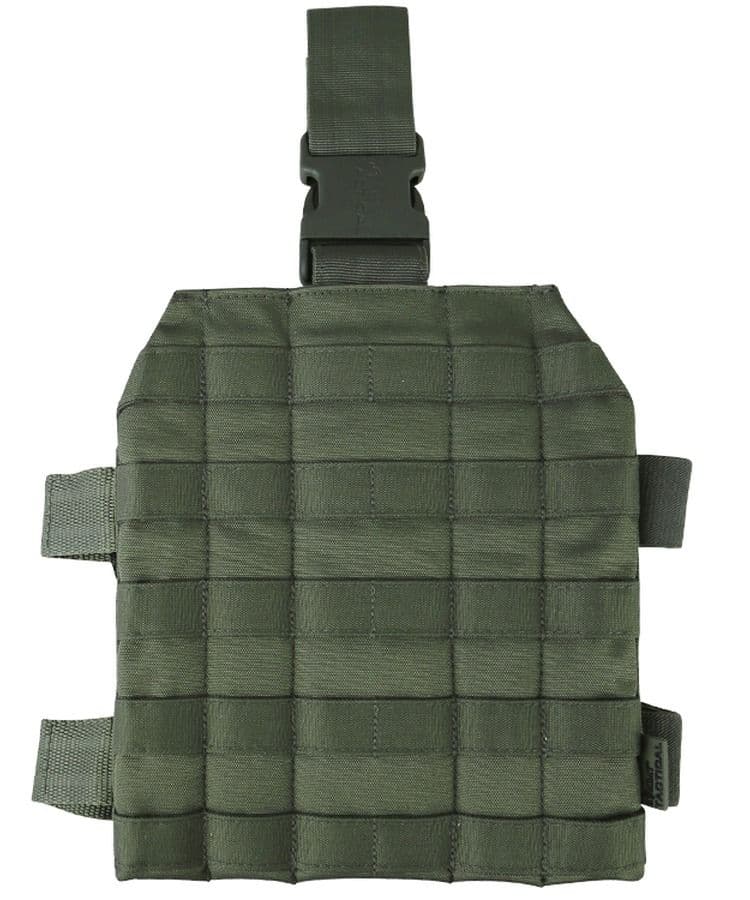 Kombat UK MOLLE Drop Leg Platform - Olive Green | Preppers Shop UK