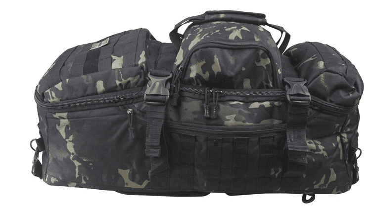 Kombat UK Operators 60 Litre Duffle Bag - BTP Black – Preppers Shop UK
