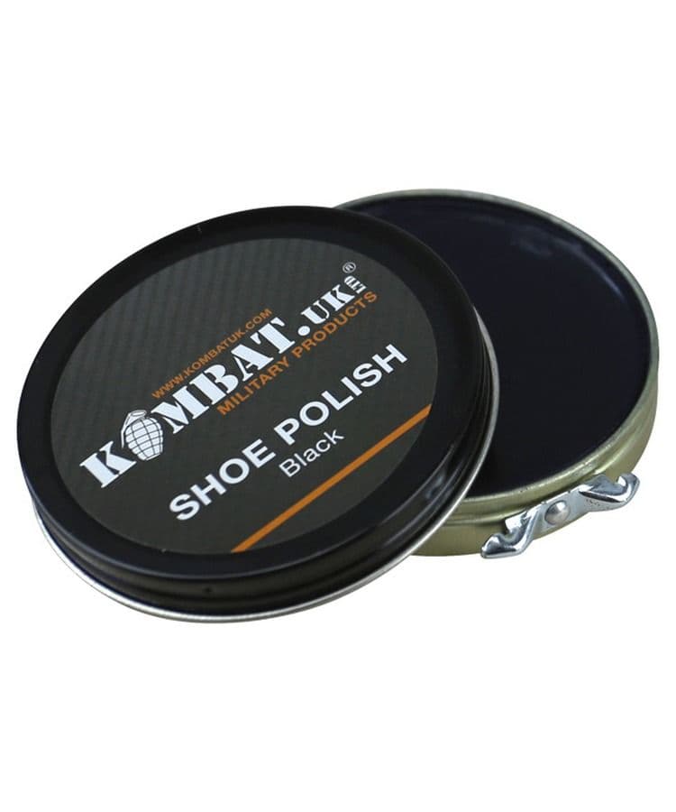 Kombat UK Parade Gloss Boot Polish - Black | Preppers Shop UK