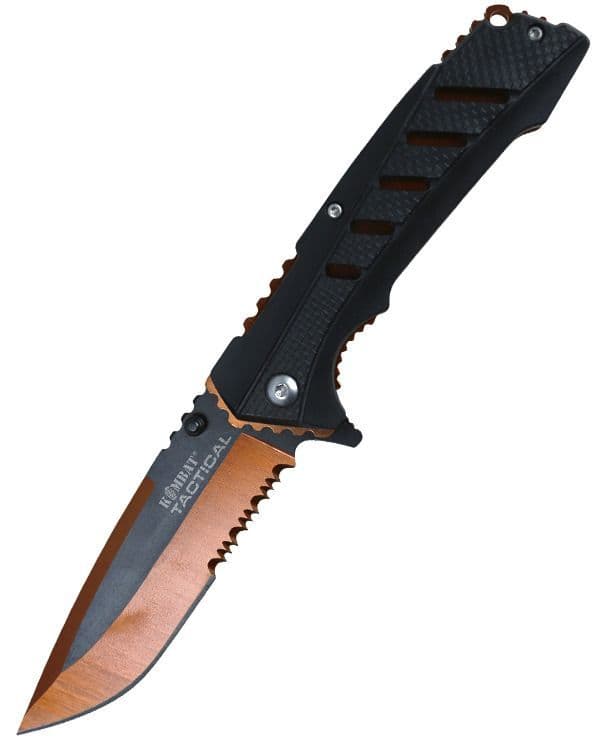 Kombat UK Tactical Survival Lock Knife – Preppers Shop UK