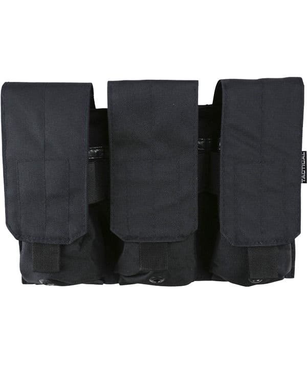 Kombat UK Triple Original Style Mag Pouch - Black | Preppers Shop UK