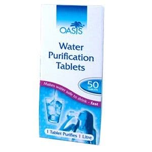 Oasis / Aquatabs Water Purification Tablets - 50 Tablets – Preppers Shop UK