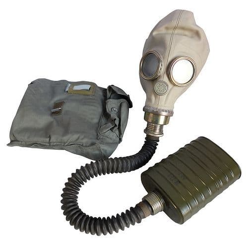 Polish military GP5M gas mask bag & filter – Preppers Shop UK