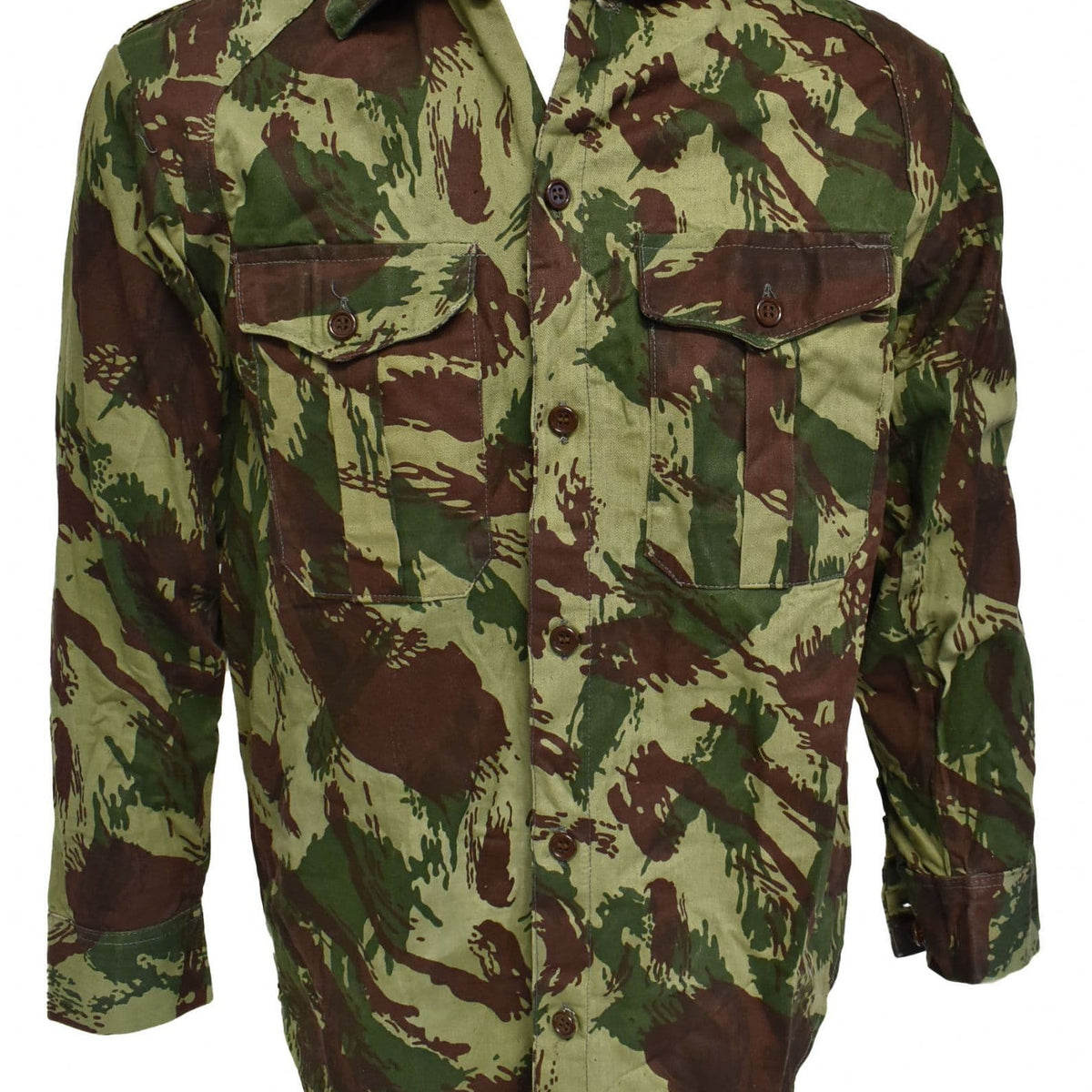 Portuguese Army Lizard Camouflage Long Sleeve Shirt – Preppers Shop UK