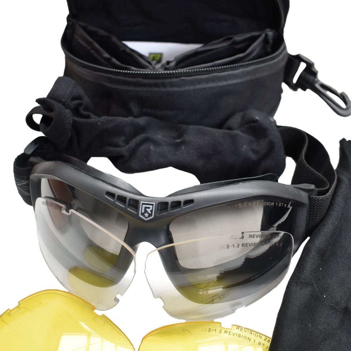 Revision Military Bullet Ant Black Deluxe Safety Goggles – Preppers Shop UK