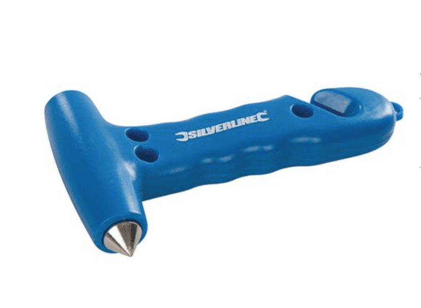 Silverline Emergency 150mm Hammer & Belt Cutter – Preppers Shop UK