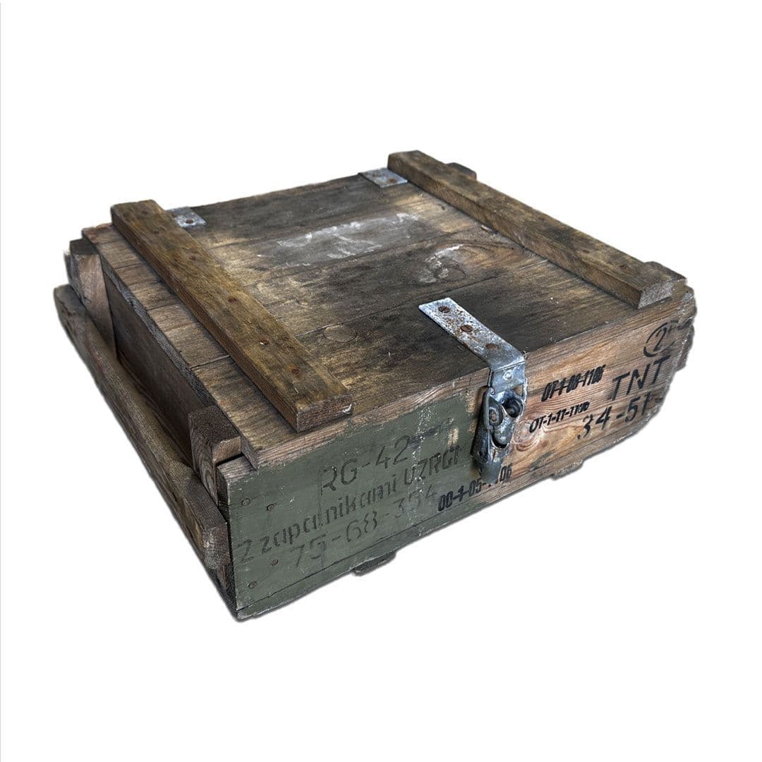 Soviet Wooden Explosive Ammo Box Crates – Preppers Shop UK