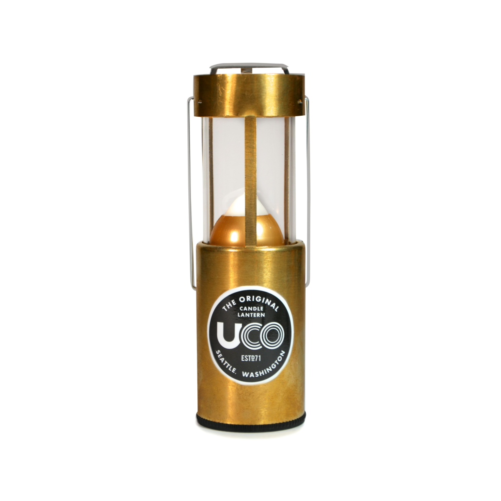 UCO 9-Hour Original Brass Candle Lantern | Camping & Survival Gear ...